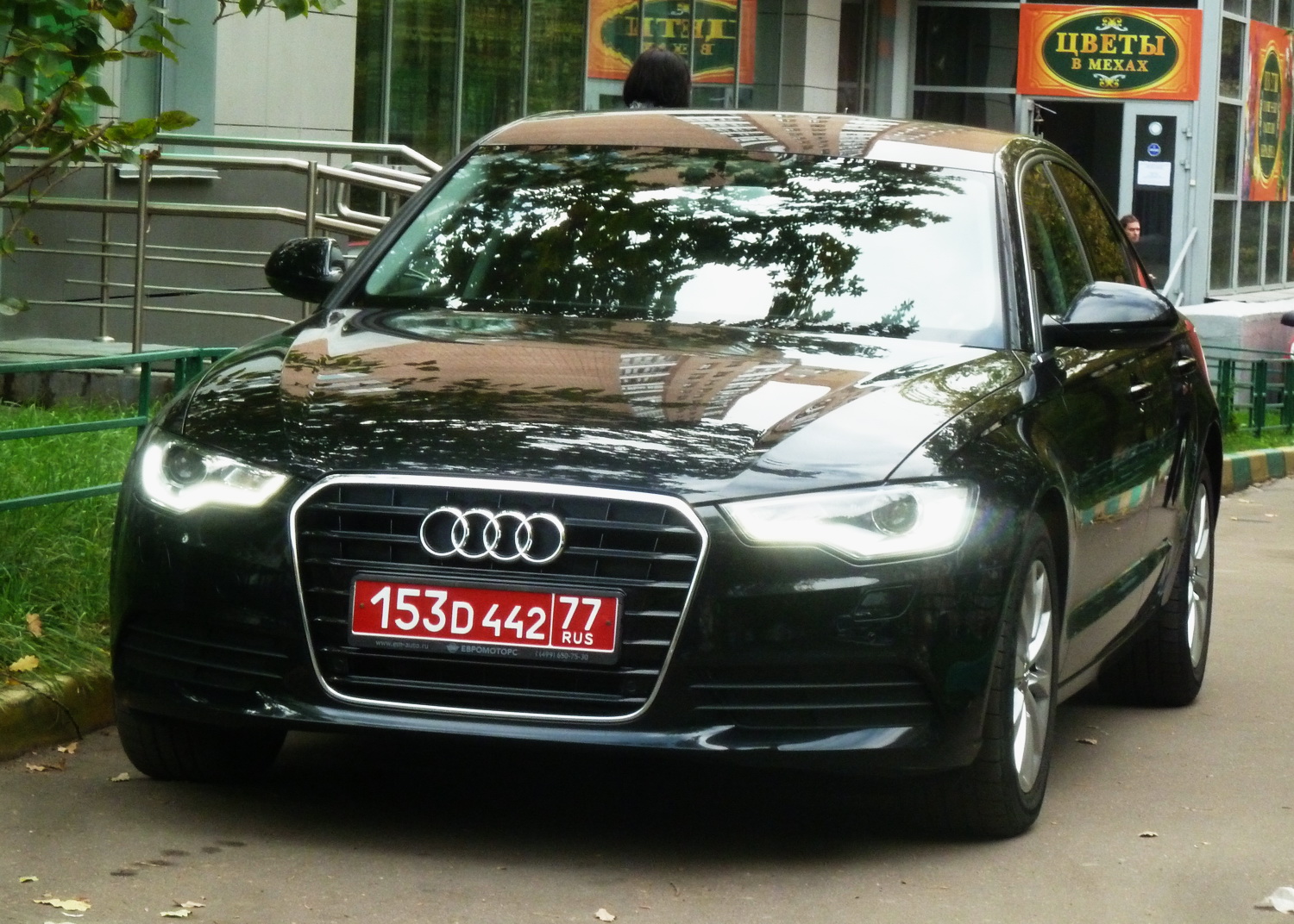 "153 D 442 77" photos Audi A6. Russia