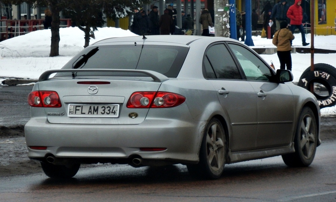 "FL AM 334" photos Mazda 6. Moldova