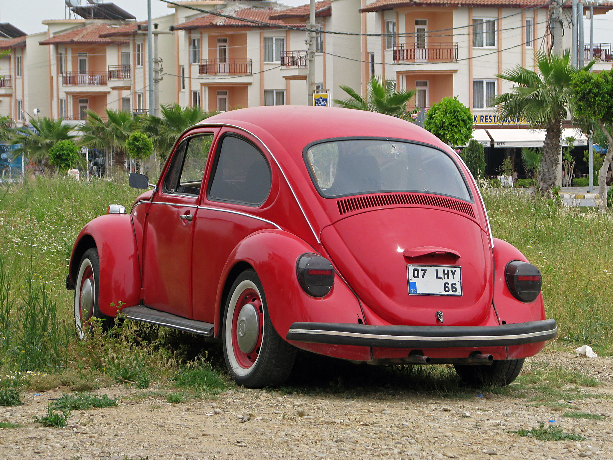 "07 LHY 66" photos Volkswagen Beetle. Turkey