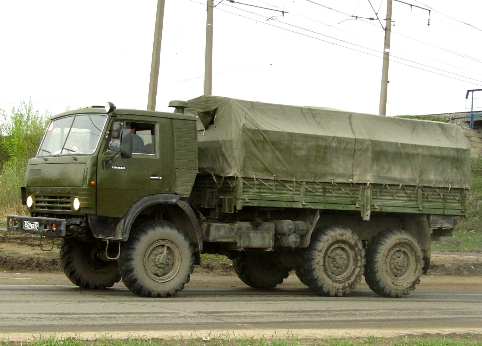 "8529 ев 43" photos KamAZ 4310/4311. Russia