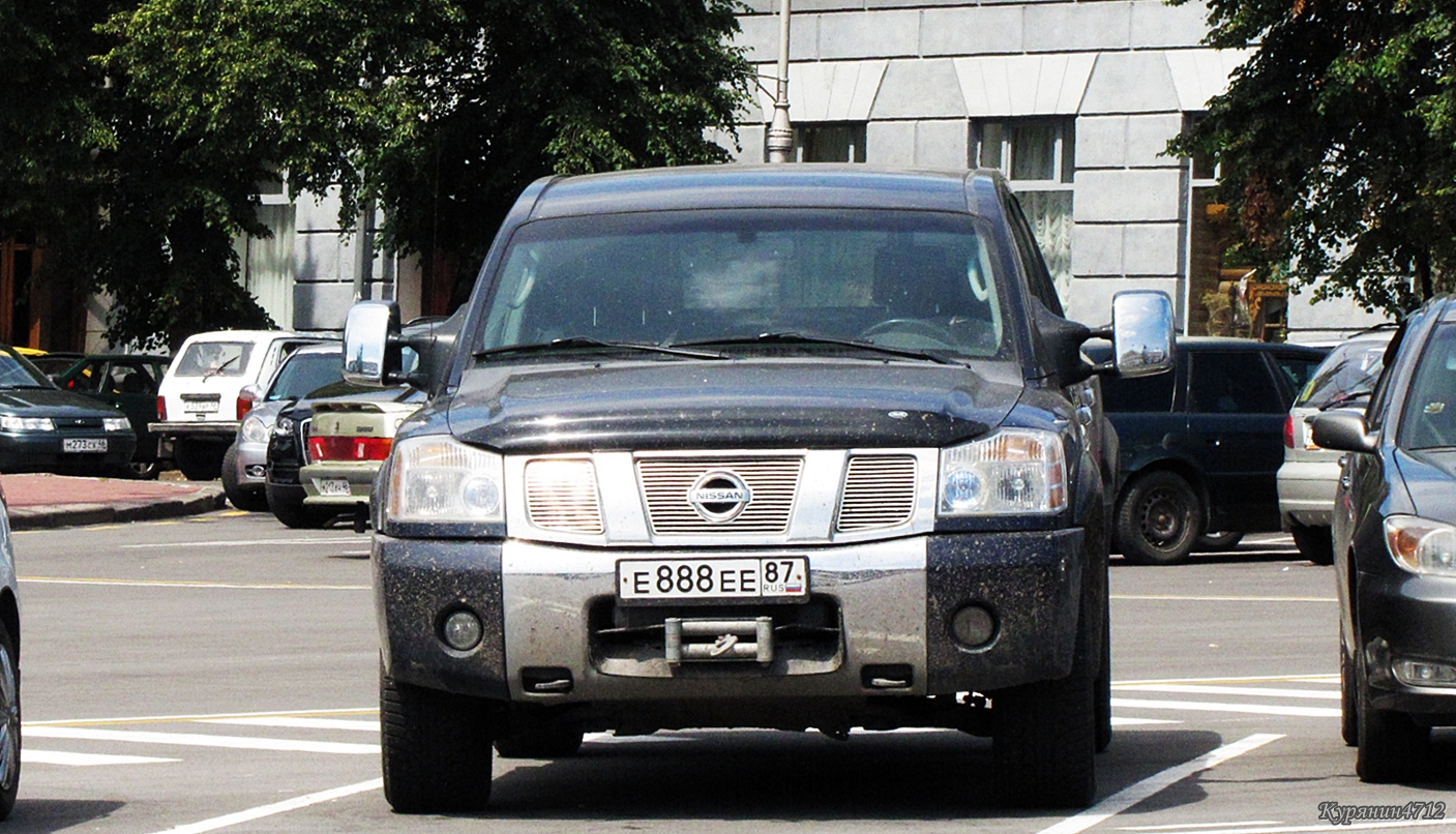 "е 888 ее 87" photos Nissan Titan. Russia