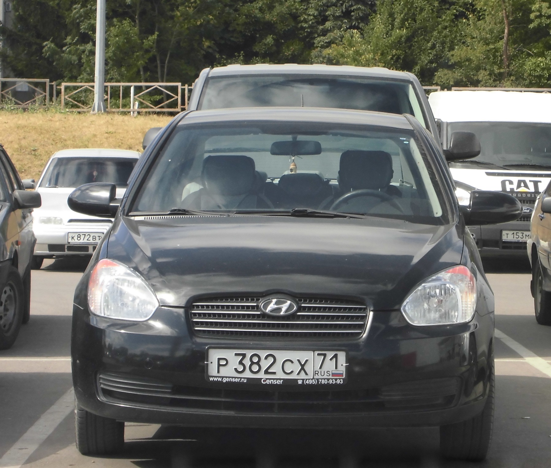 "р 382 сх 71" photos Hyundai Verna. Russia