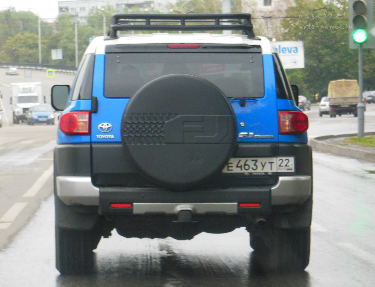 "е 463 ут 22" photos Toyota FJ Cruiser. Russia
