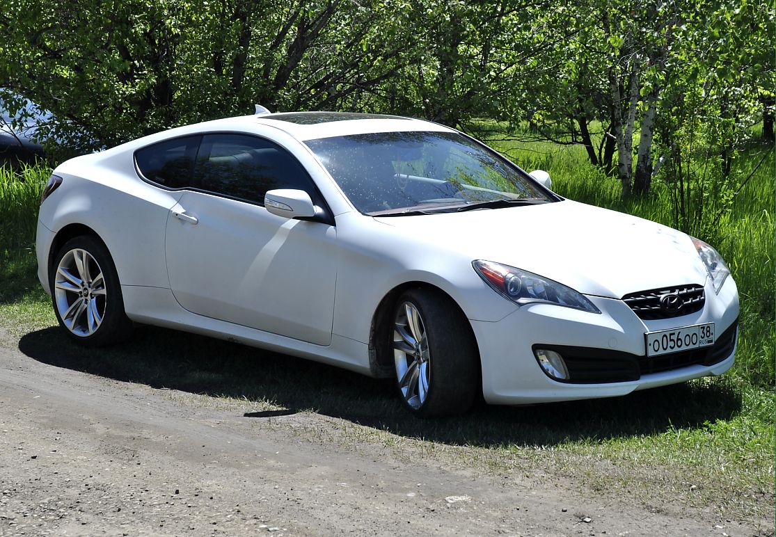 "о 056 оо 38" photos Hyundai Genesis Coupe. Russia