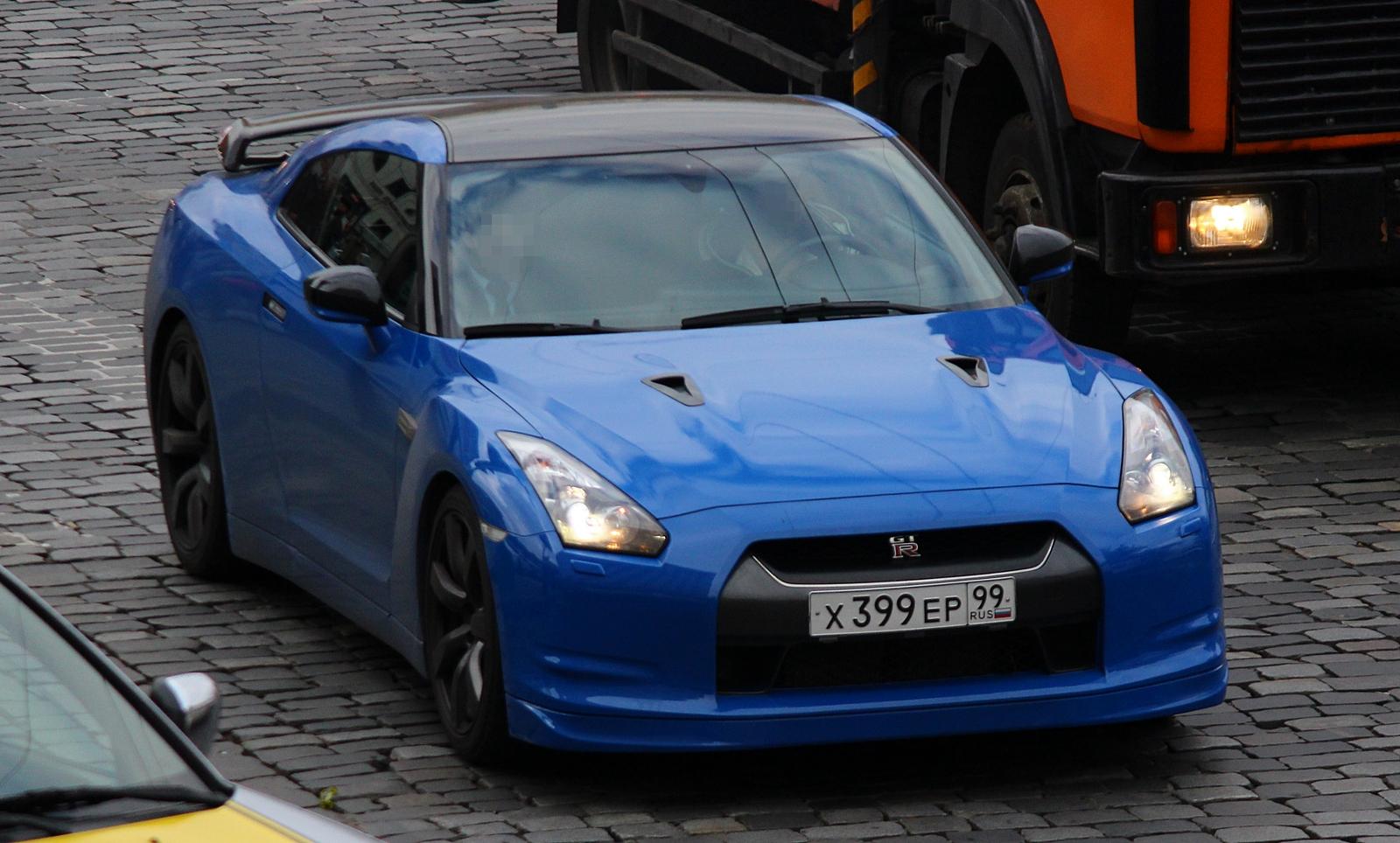 "х 399 ер 99" photos Nissan GT-R. Russia