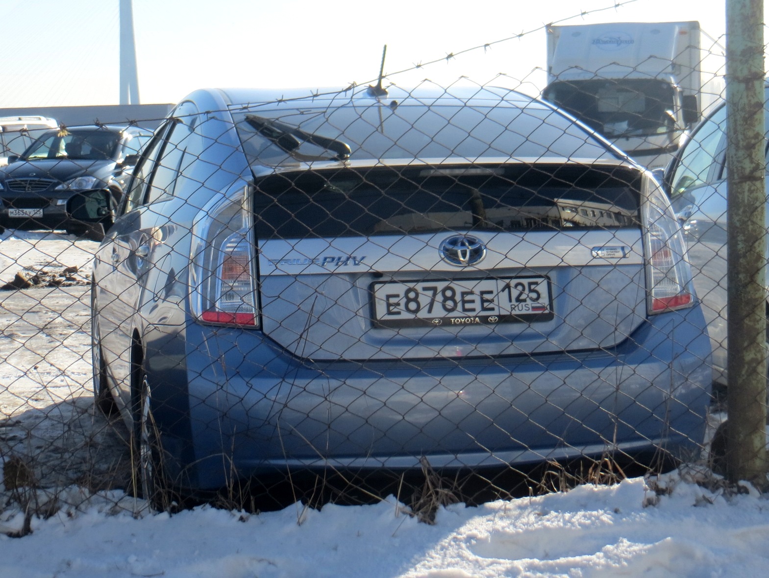"е 878 ее 125" photos Toyota Prius. Russia