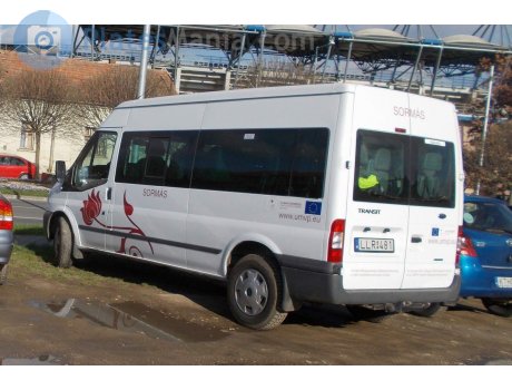 LLR-481, Ford Transit , license plates of Hungary