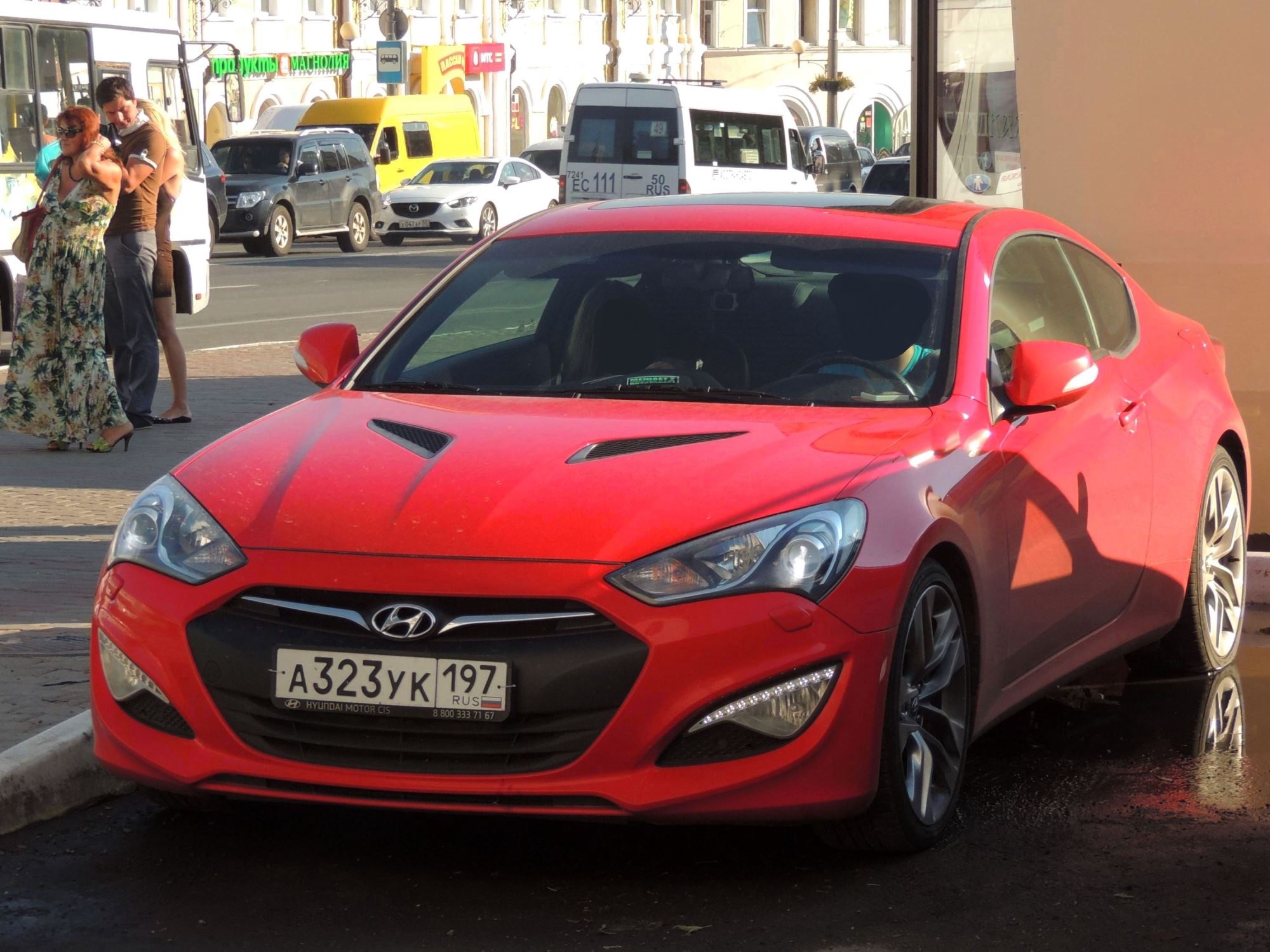 "а 323 ук 197" photos Hyundai Genesis Coupe. Russia