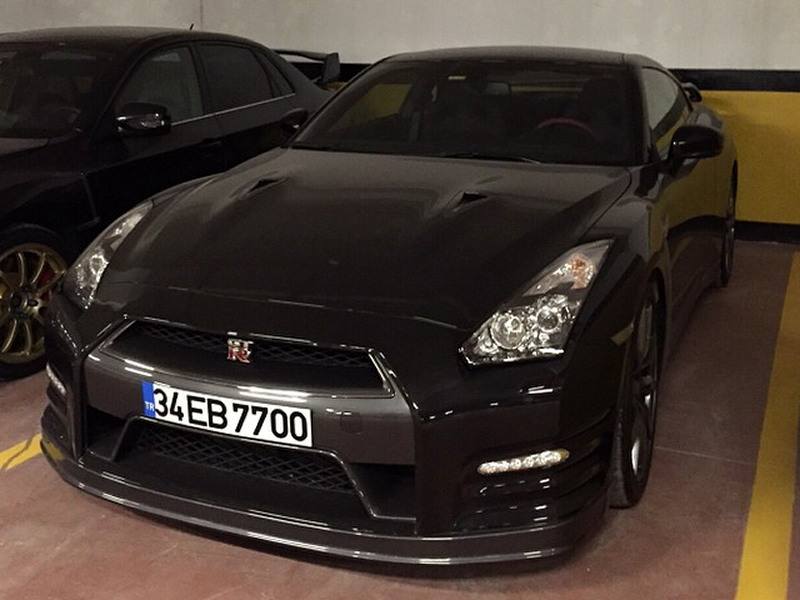 "34 EB 7700" photos Nissan GT-R. Turkey