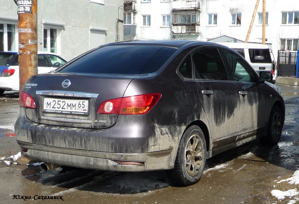 "м 252 мм 65" photos Nissan Bluebird Sylphy. Russia