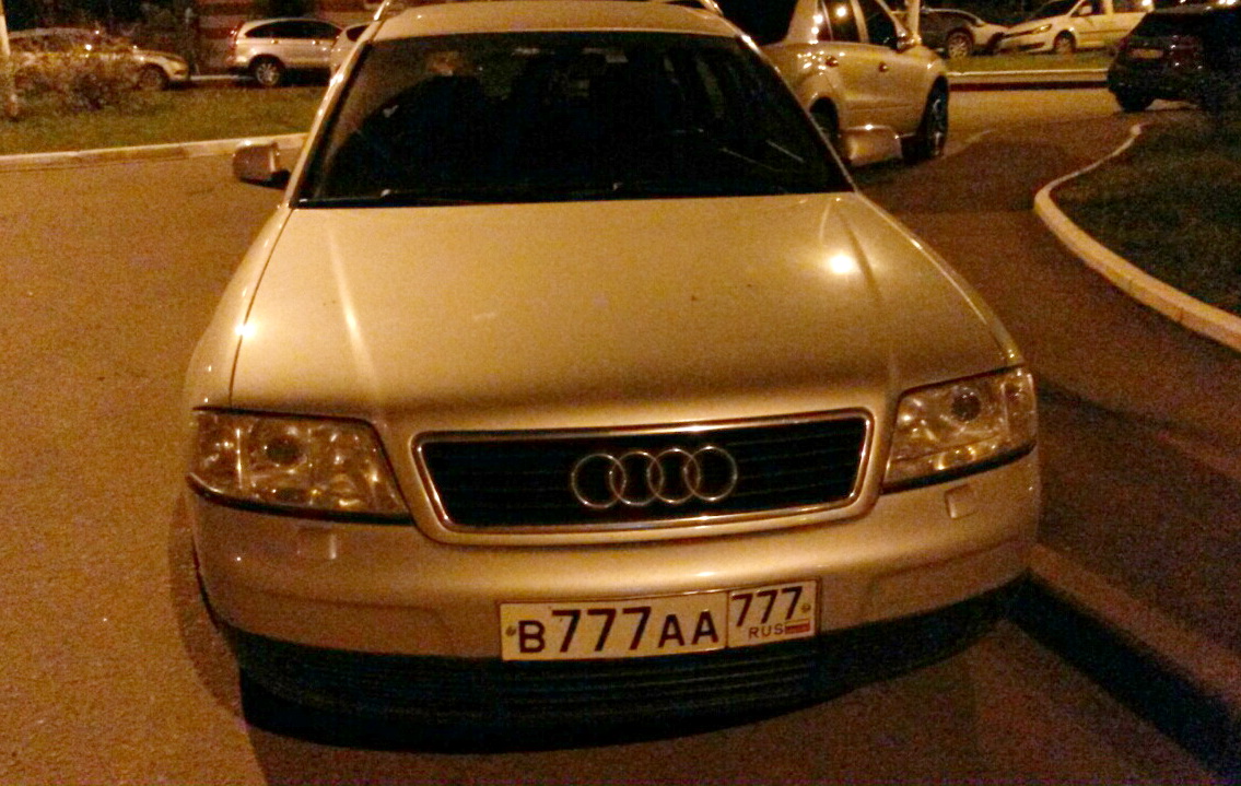 "в 777 аа 777" photos Audi A6. Russia